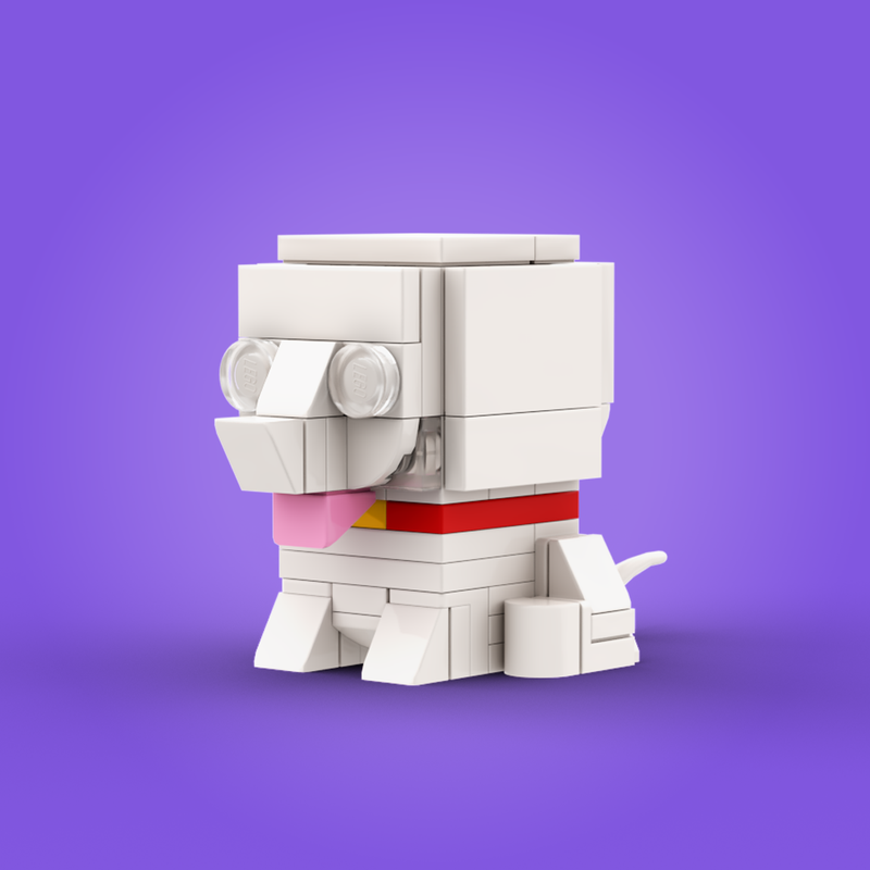 LEGO MOC Luigi and Polterpup BrickHeadz by Stormythos | Rebrickable ...