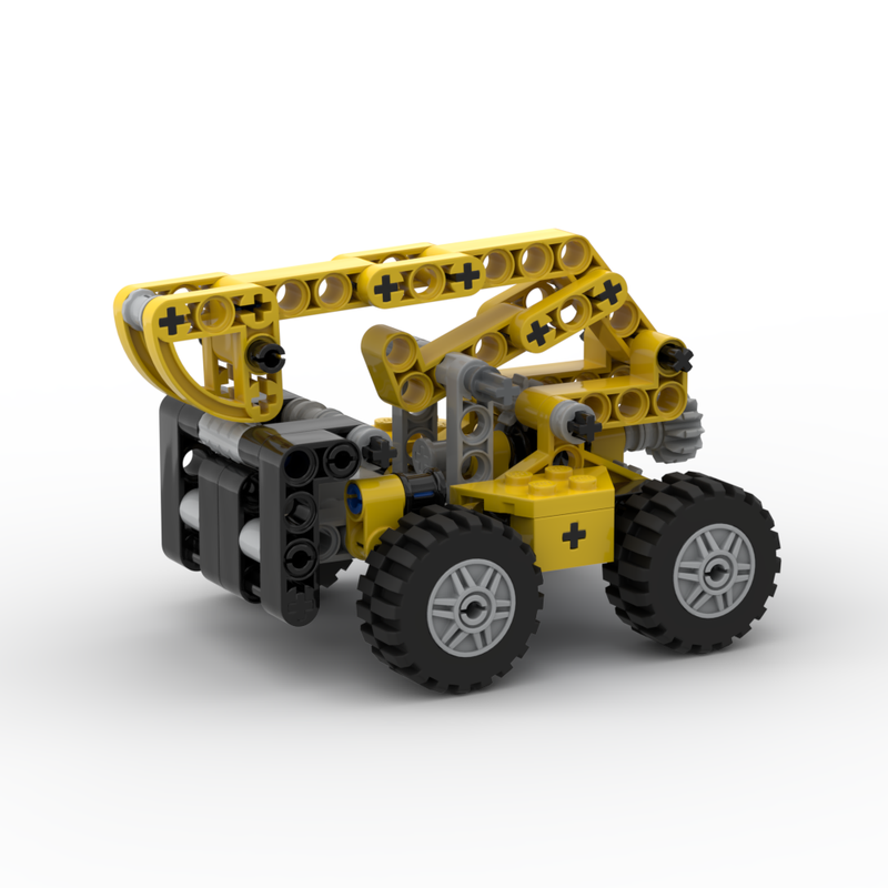 LEGO MOC 8270 Mini Cherry Picker v2 by Nequmodiva | Rebrickable - Build ...
