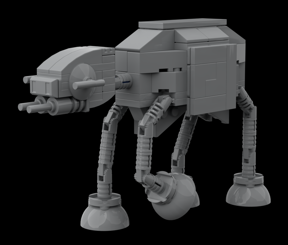 LEGO MOC Small AT-AT by Lupowhite | Rebrickable - Build with LEGO