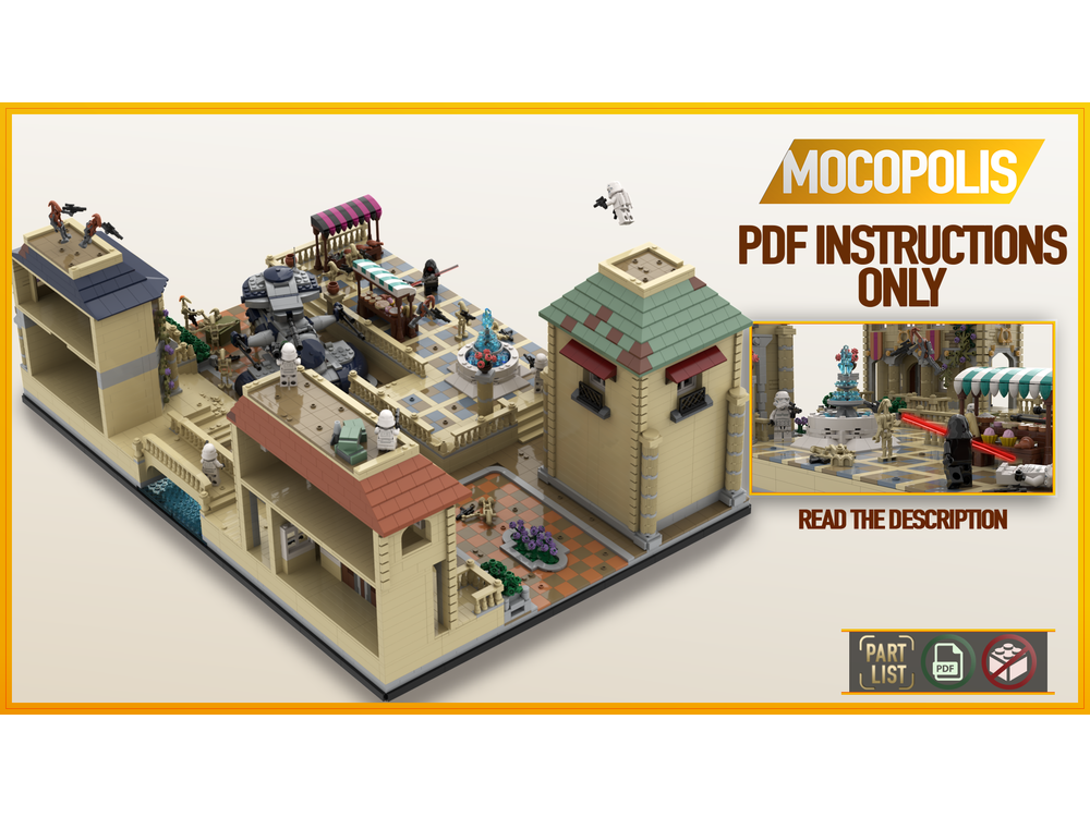 LEGO MOC SW Clone Wars: Defence of Theed Palace by MOCOPOLIS ...