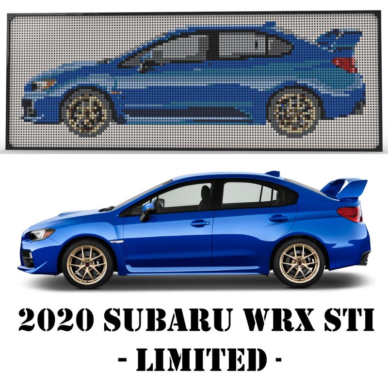 LEGO MOC Subaru Impreza WRX Sti - LEGO (Pixel)Art by SpeedHunCreations ...