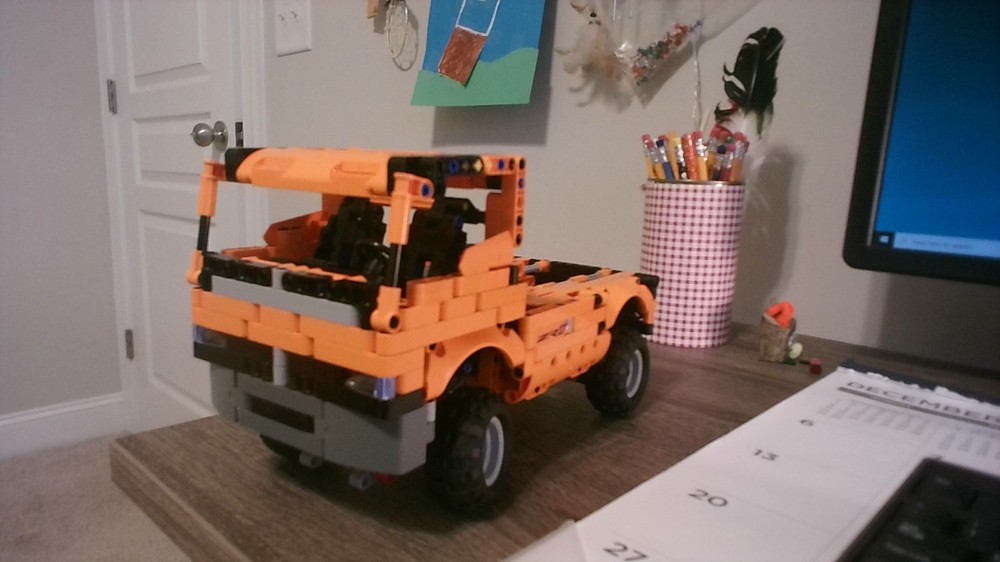 LEGO MOC Double 42093 L Model, Trial Cabover Truck by Reworked Lego ...