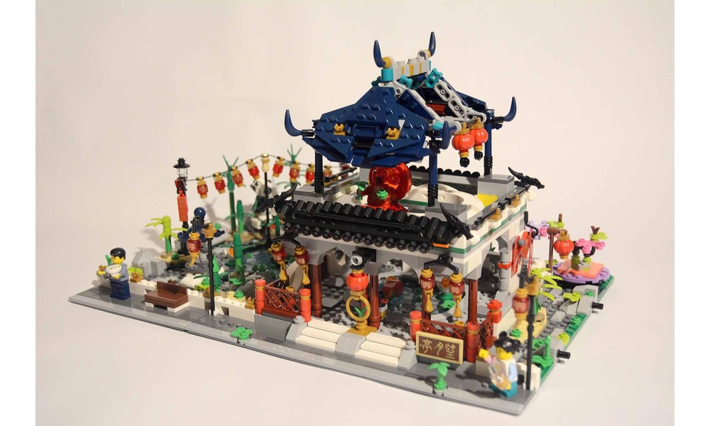 LEGO MOC 80107-2 Botanical Bamboo Garden / Rebuild Your Set by ...