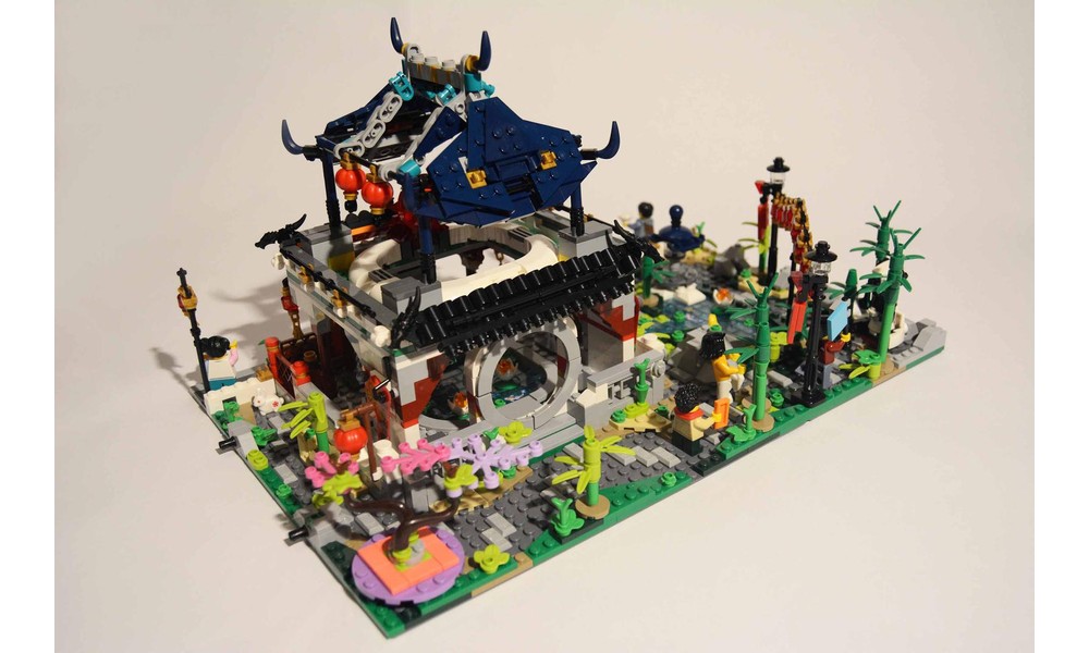 LEGO MOC 80107-2 Botanical Bamboo Garden / Rebuild Your Set by ...