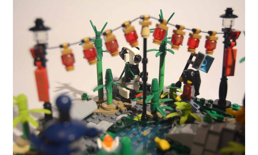 LEGO MOC 80107-2 Botanical Bamboo Garden / Rebuild Your Set by ...