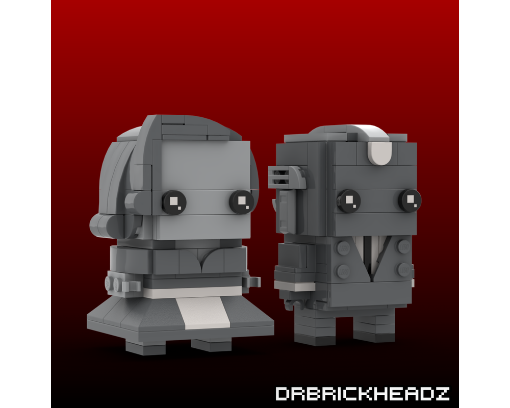 LEGO MOC Wanda Maximoff + Vision (WandaVision) BUNDLE by DrBrickheadz ...