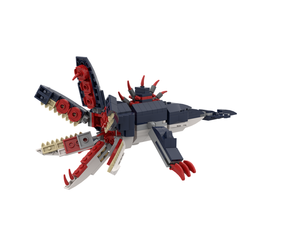 LEGO MOC Abysshark (Hungry Shark World) 31088 2 to 1 by bricksmartworkshop | Rebrickable - Build ...