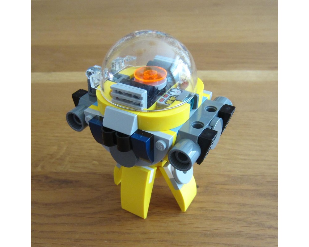 LEGO MOC 31090 Jellyfish pod by drosse | Rebrickable - Build with LEGO