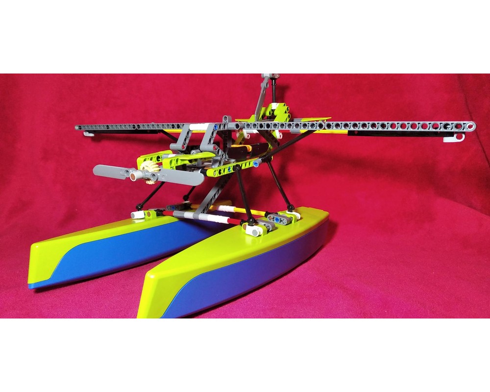 LEGO MOC 42105 Hidro Plane by VTechnicR_05 | Rebrickable - Build with LEGO