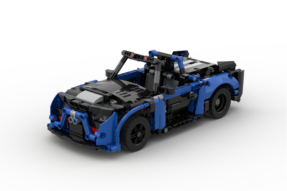 LEGO MOC 42123 Convertible by Nequmodiva | Rebrickable - Build with LEGO
