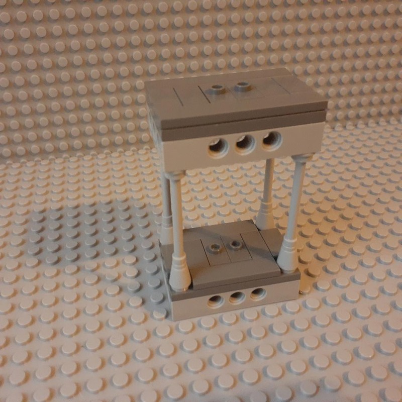 LEGO MOC Expandable Modular Minifig Stand by MemeLord0829 | Rebrickable ...