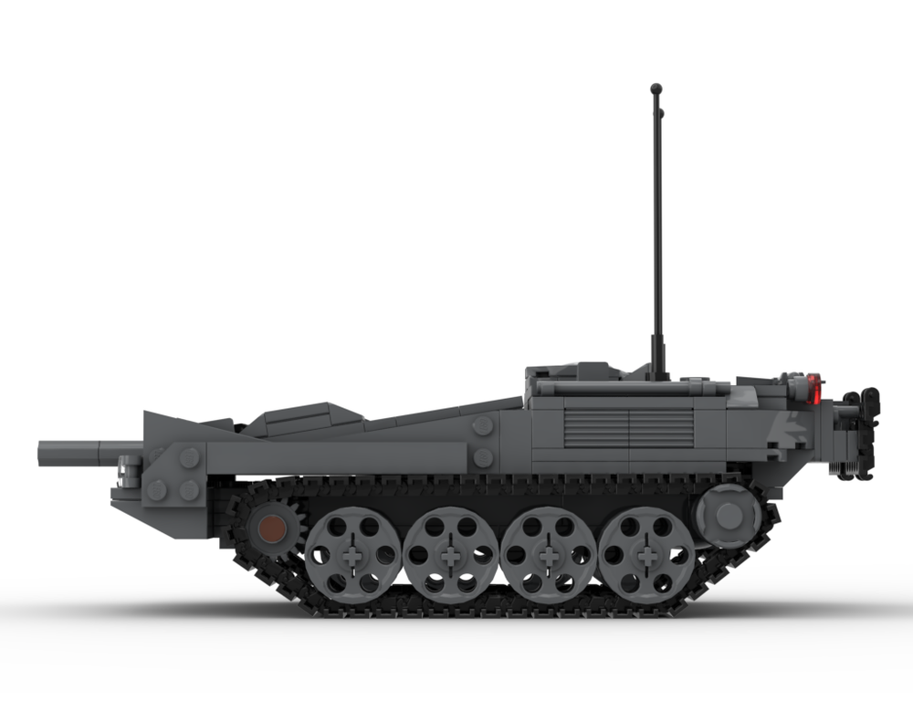 LEGO MOC Strv 103 tank by gunsofbrickston | Rebrickable - Build with LEGO