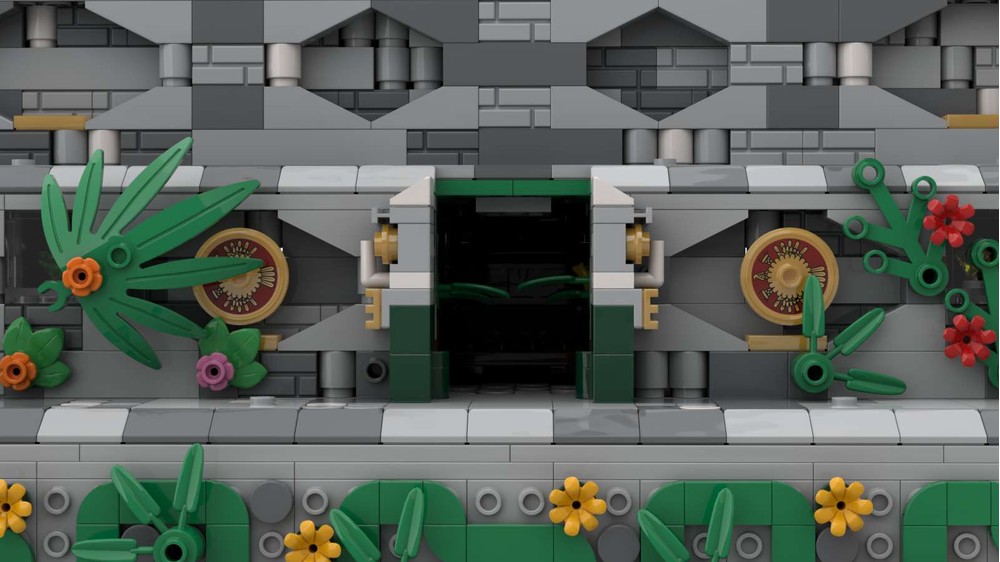 LEGO MOC Aztec Pyramid by LegoBricking | Rebrickable - Build with LEGO