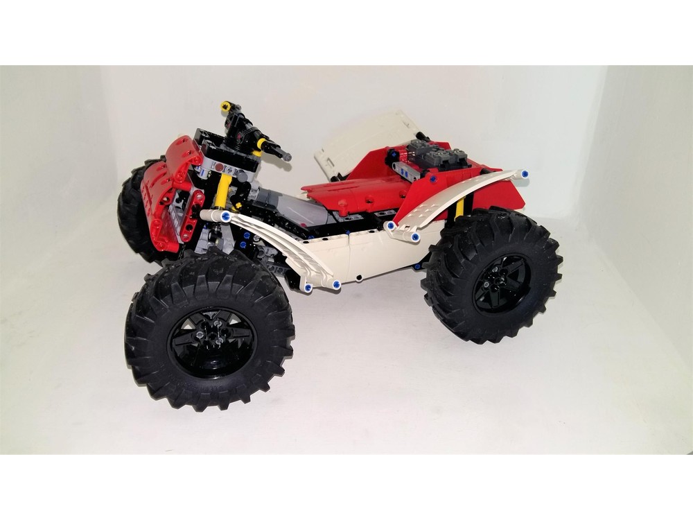 LEGO MOC ATV 4X4 Super Quad by Theoderic | Rebrickable - Build with LEGO