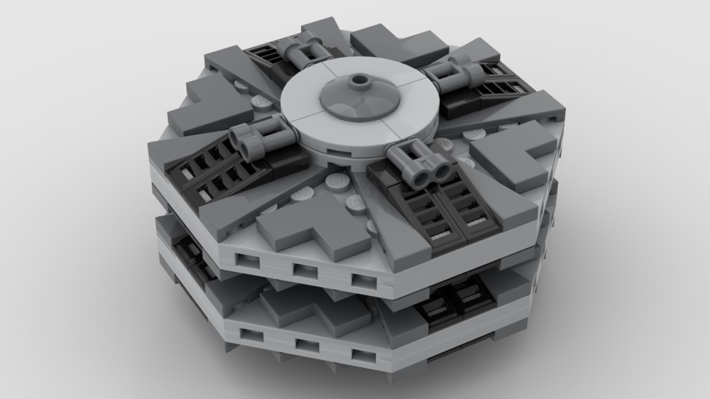 LEGO MOC MOC MINI MOTHERSHIP CYLON BASE by CBSNAKE | Rebrickable ...