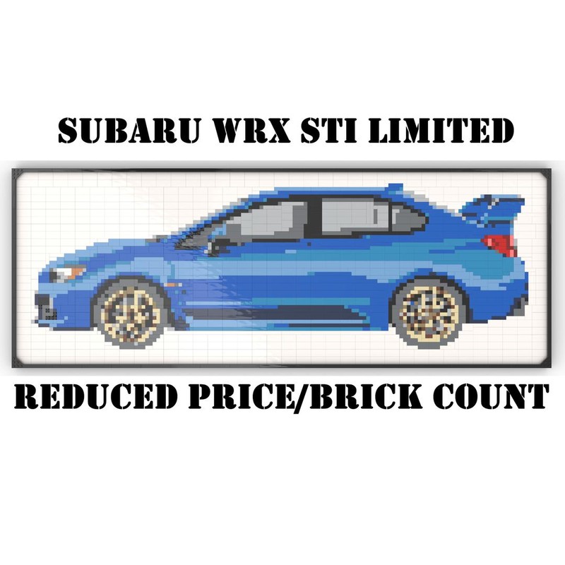 LEGO MOC Subaru Impreza WRX Sti - LEGO (Pixel)Art by SpeedHunCreations ...
