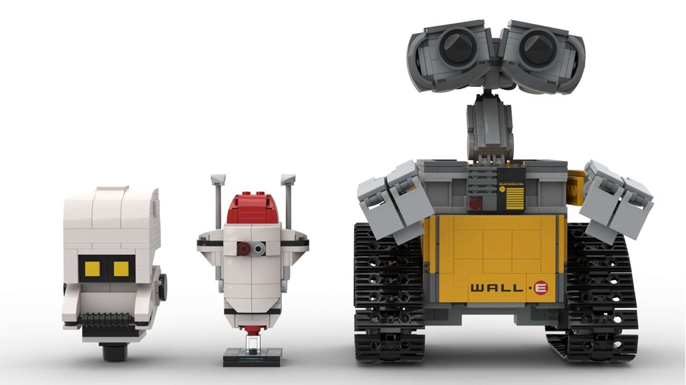 LEGO MOC GO-4 security bot (from WALL-E) by SFH_Bricks | Rebrickable ...
