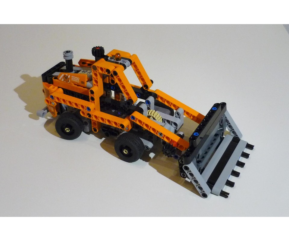 LEGO MOC 42060 Wheel Loader by Nequmodiva | Rebrickable - Build with LEGO