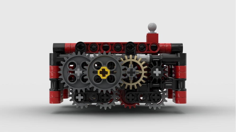 Lego Moc 8 Speed Manual Gearbox By Whathetech Rebrickable Build