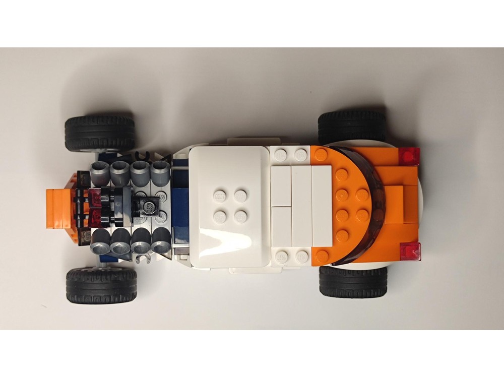 LEGO MOC 31089 HOT ROD MOC ORANGE by Lovestone | Rebrickable - Build ...