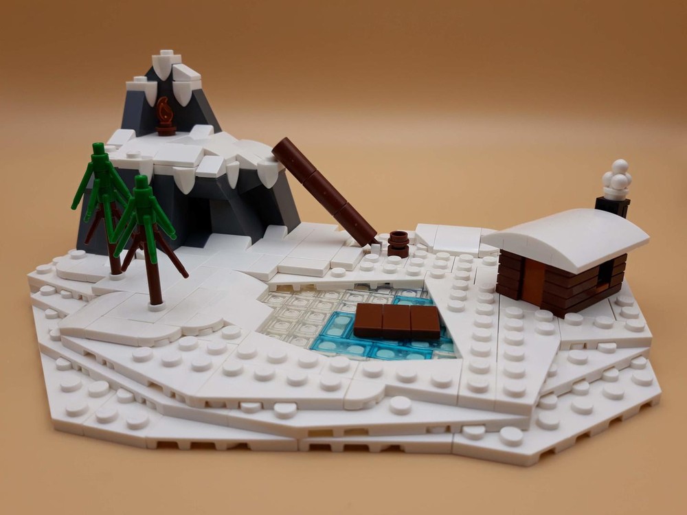 LEGO MOC Winter Landscape by Rauy | Rebrickable - Build with LEGO
