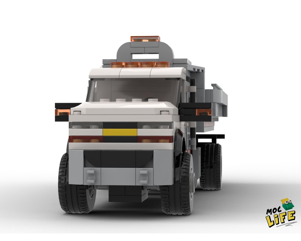 LEGO MOC Chevrolet Silverado 3500 dually regular cab dumper by MocLife ...