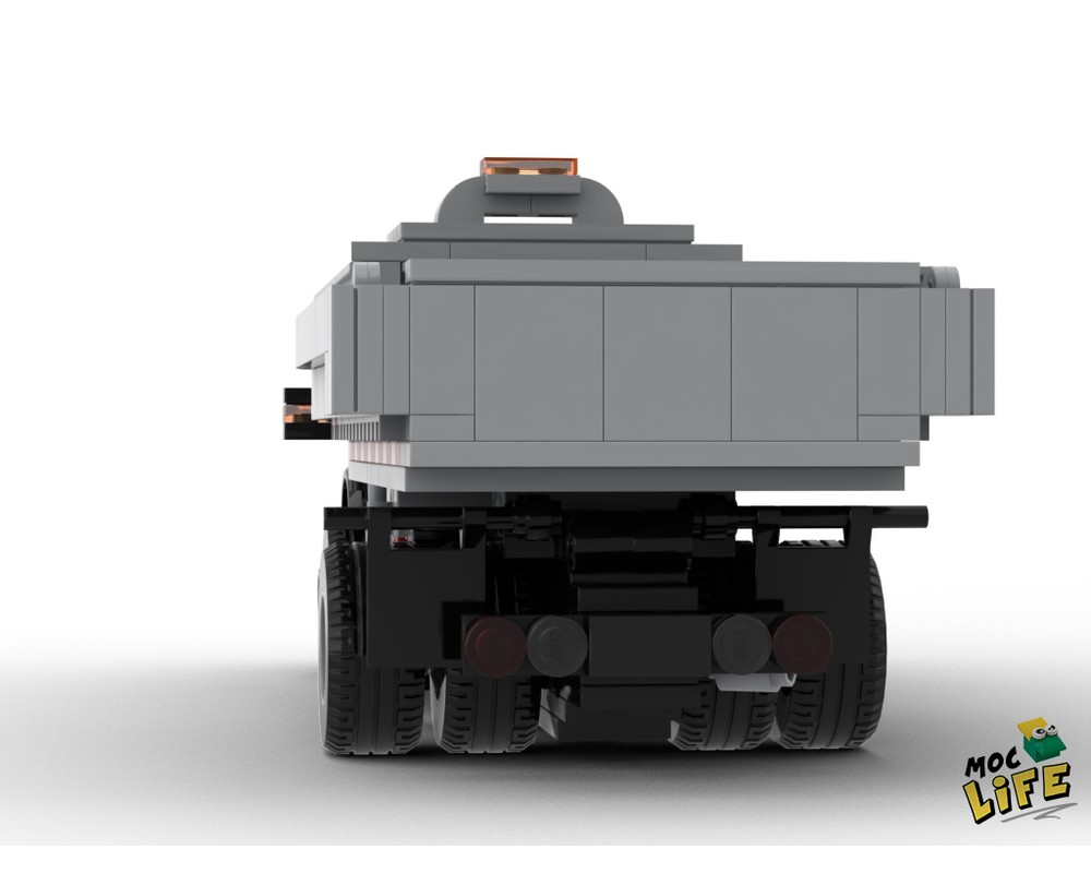 LEGO MOC Chevrolet Silverado 3500 dually regular cab dumper by MocLife ...