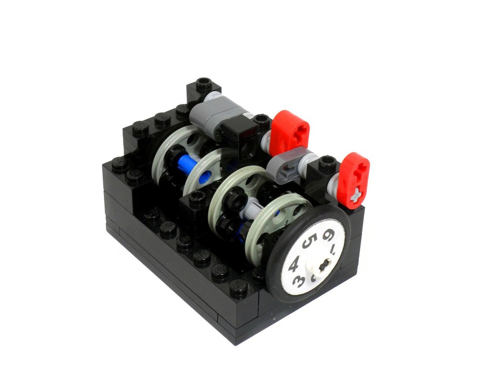 LEGO MOC Working Mini Combination Safe by mocbuild101 | Rebrickable ...