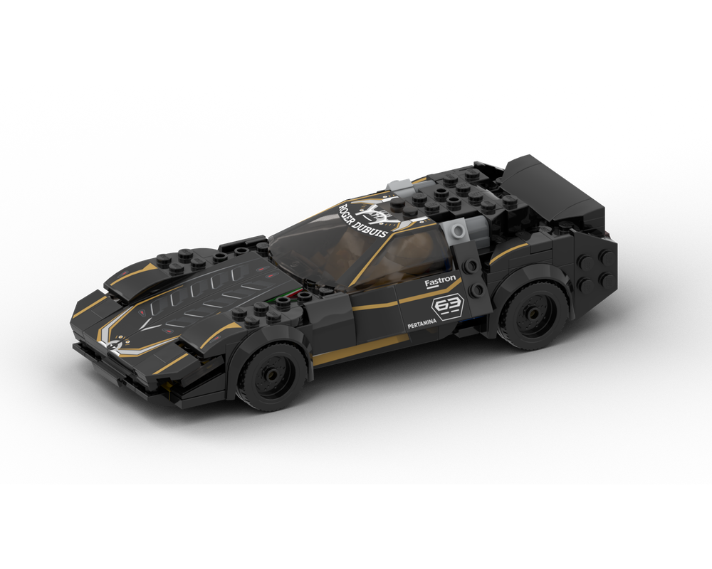 LEGO MOC 76899 Gull-Wing Concept by Schwimpy | Rebrickable - Build with ...