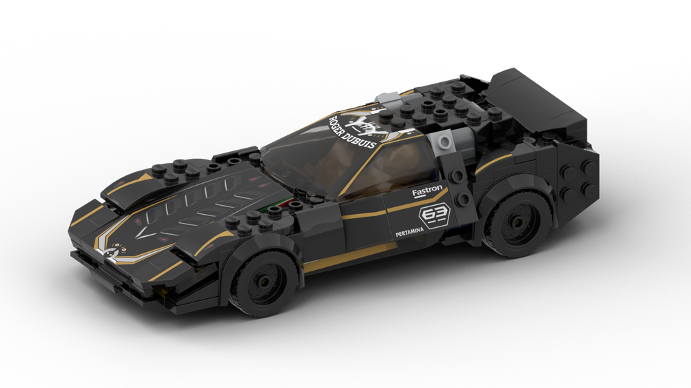 LEGO MOC 76899 Gull-Wing Concept by Schwimpy | Rebrickable - Build with ...