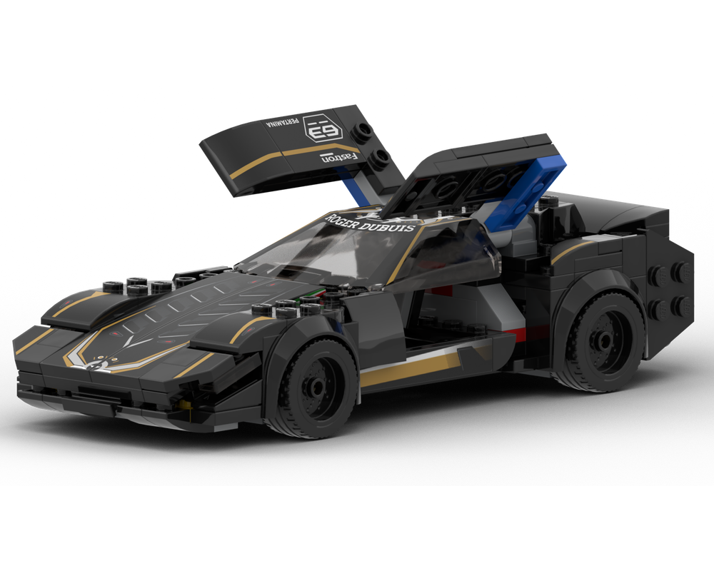 LEGO MOC 76899 Gull-Wing Concept by Schwimpy | Rebrickable - Build with ...