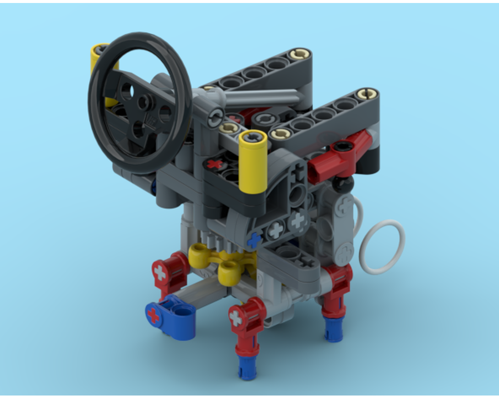 LEGO MOC simples high torque paddles shifters by TechToth | Rebrickable ...