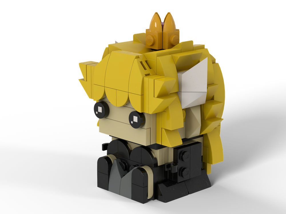 LEGO MOC Bowsette by curtydc | Rebrickable - Build with LEGO