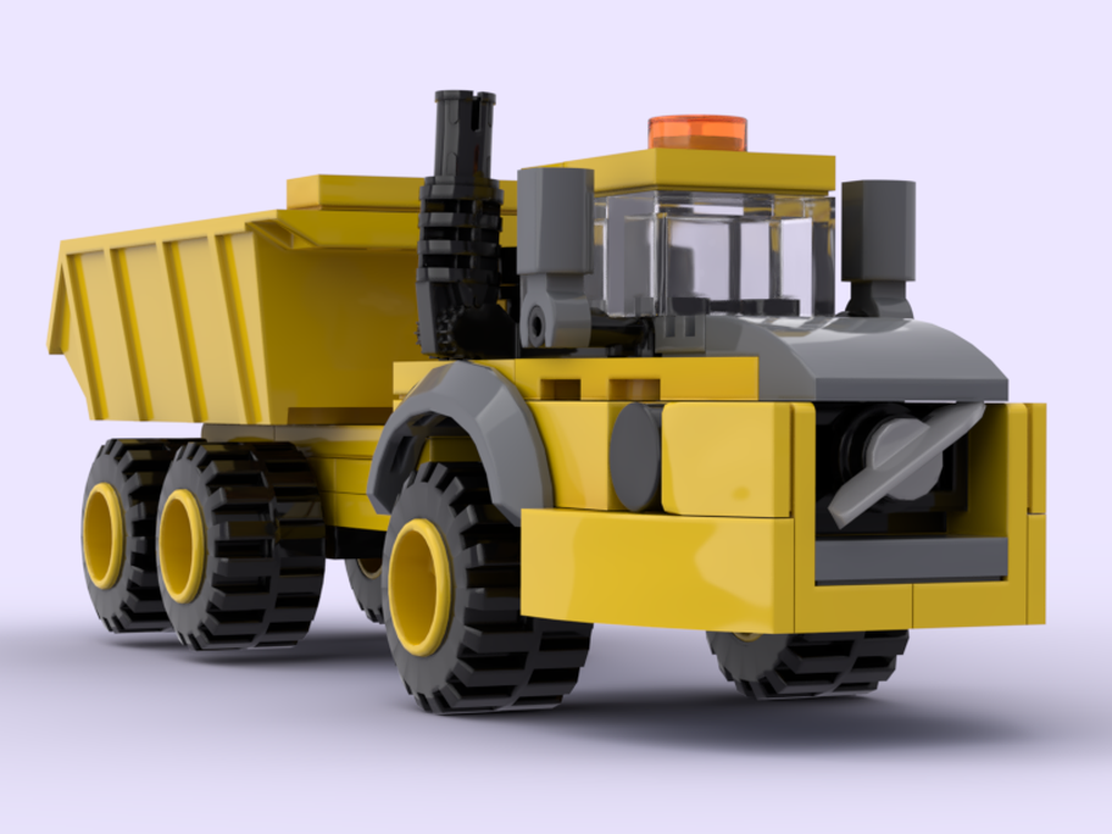 LEGO MOC Volvo F12 Heavy Load A60H by Brickin Tom | Rebrickable - Build ...