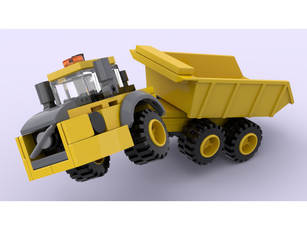 LEGO MOC Volvo F12 Heavy Load A60H by Brickin Tom | Rebrickable - Build ...