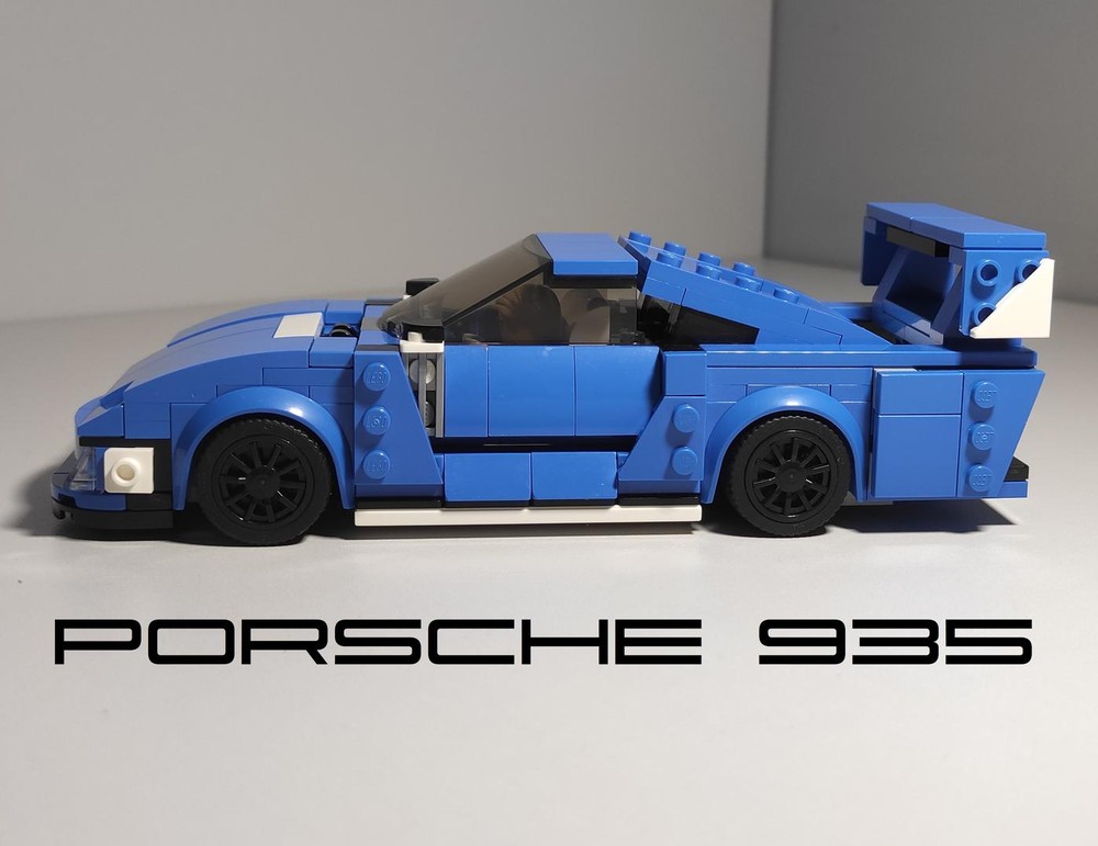 LEGO MOC Porsche 935 Moby Dick by Kirvet | Rebrickable - Build with LEGO