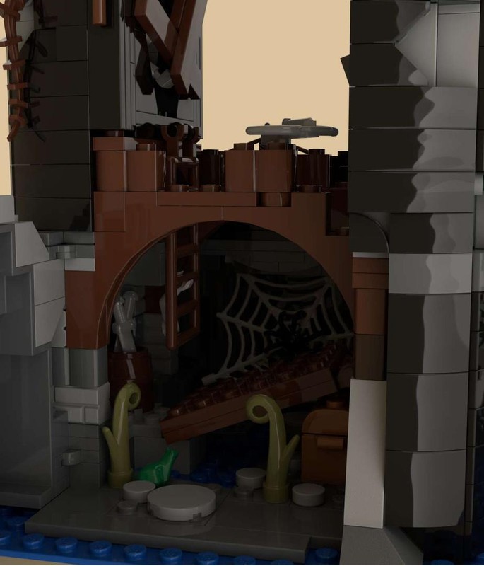 LEGO MOC Abandoned Wolfpack Tower - 6075 by the_bricked_cave ...