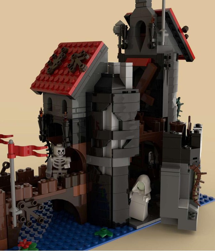 LEGO MOC Abandoned Wolfpack Tower - 6075 by the_bricked_cave ...