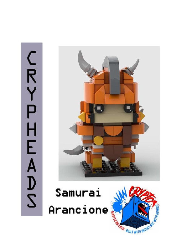 LEGO MOC Shido - 5 Samurai by van_crypto | Rebrickable - Build with LEGO