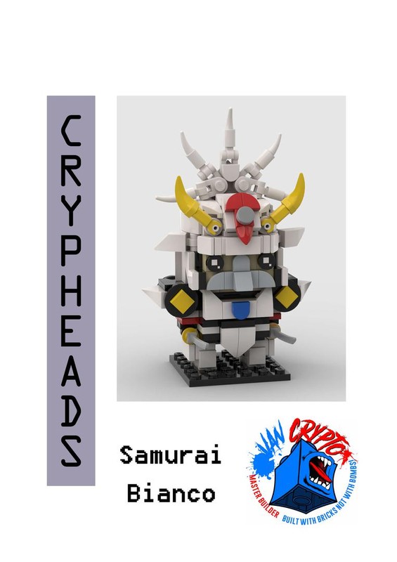 LEGO MOC Samurai Bianco - 5 Samurai by van_crypto | Rebrickable - Build ...