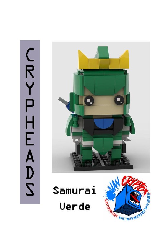 LEGO MOC Sami - 5 Samurai by van_crypto | Rebrickable - Build with LEGO