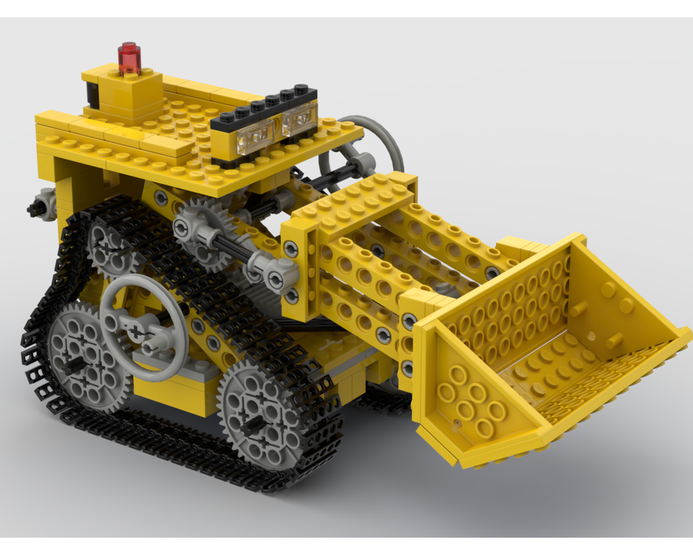 LEGO MOC Classic Technic Compact Tracked Loader by PaKo64 | Rebrickable ...
