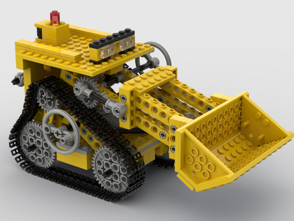 Lego Moc Classic Technic Compact Tracked Loader By Pako64 Rebrickable