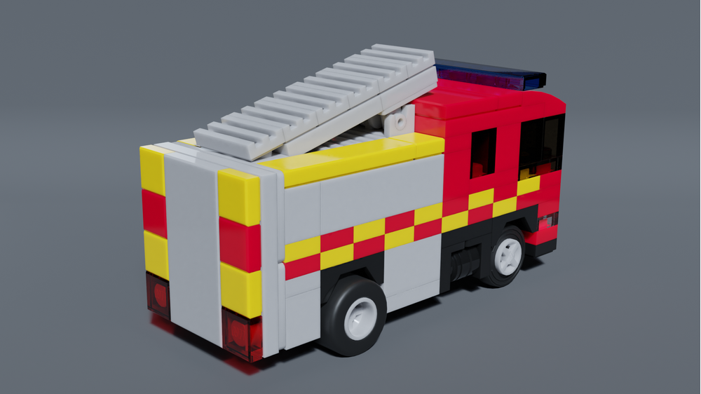 LEGO MOC Mini fire engine by Leo1 | Rebrickable - Build with LEGO