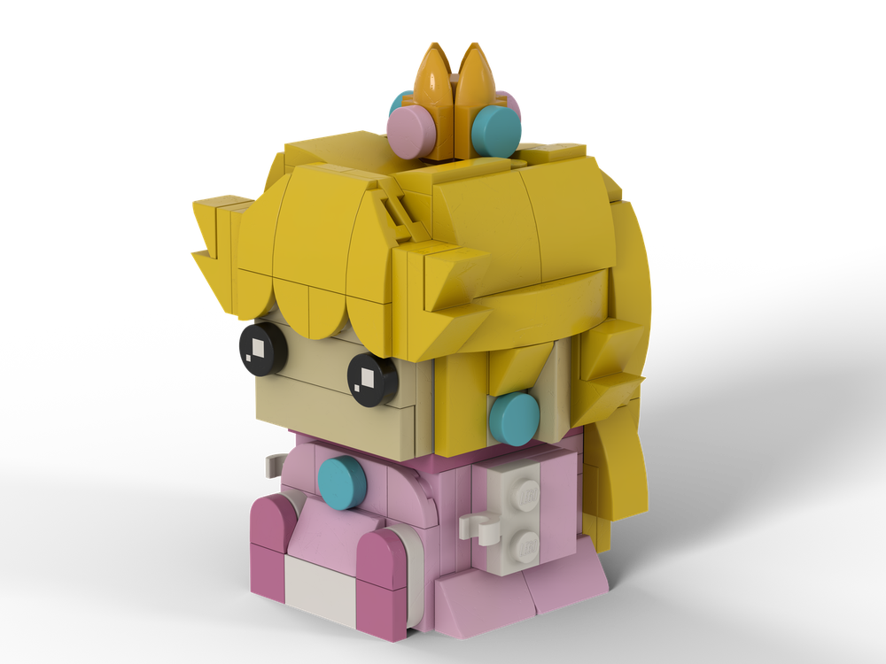 LEGO MOC Princess Peach by curtydc | Rebrickable - Build with LEGO