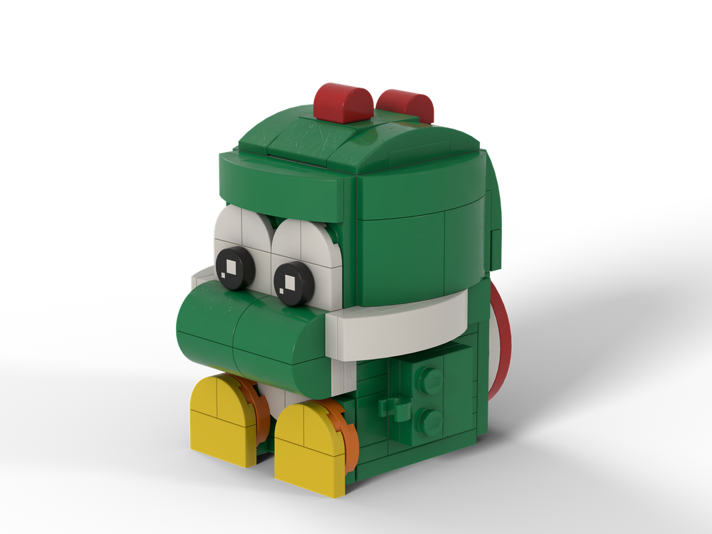 LEGO MOC Yoshi by curtydc | Rebrickable - Build with LEGO