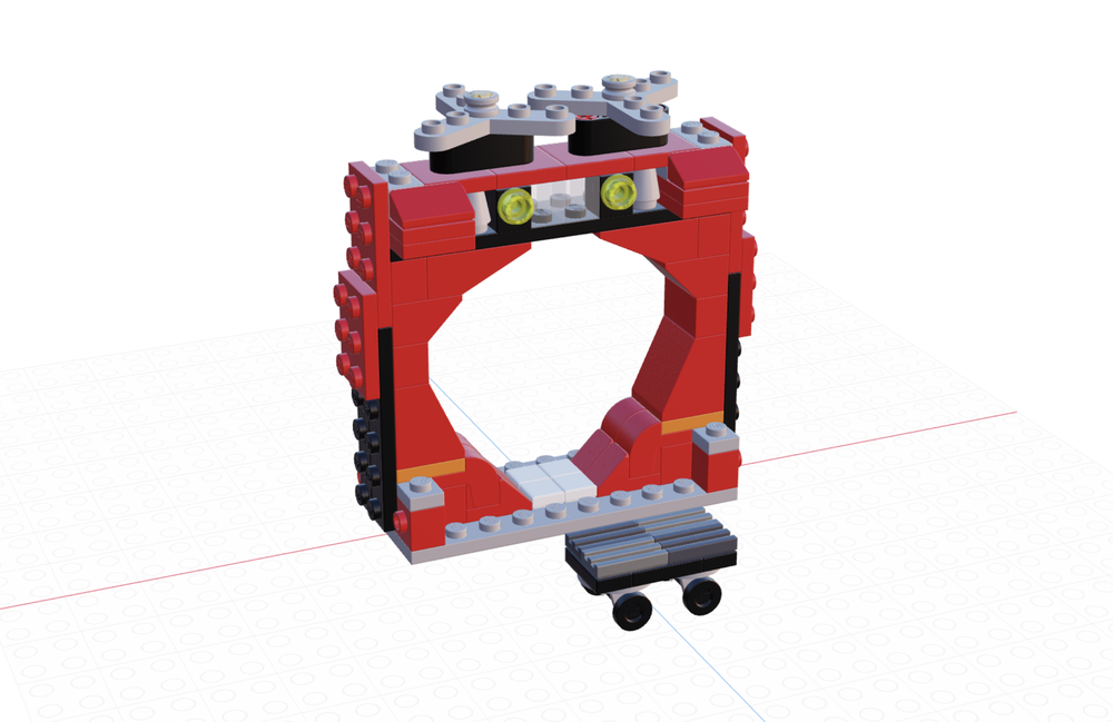 LEGO MOC Flying Hoop for Tech Decks by MrOnion | Rebrickable - Build ...