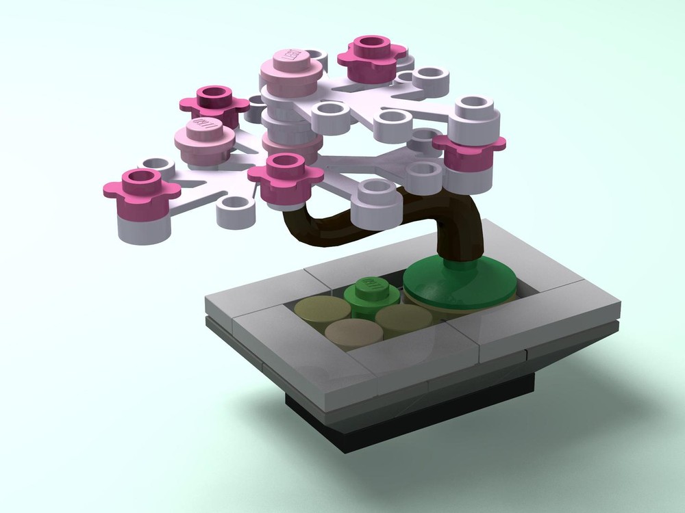 Lego Moc Little Bonsai By Verence Rebrickable Build With Lego