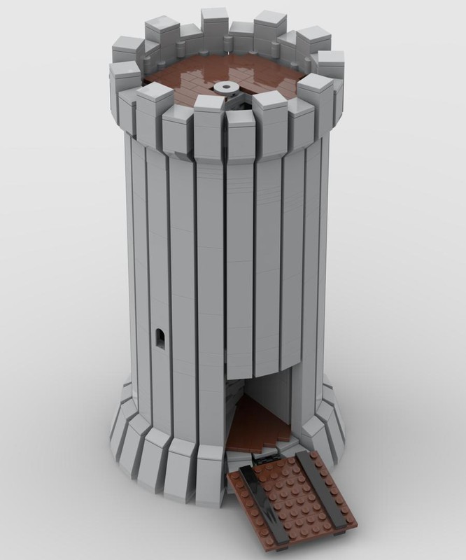 Lego Moc Dice Tower By Bobthemadcow Rebrickable Build With Lego