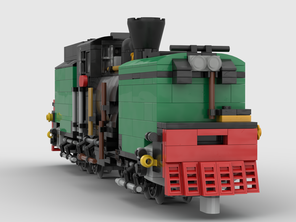 LEGO MOC Narrow Gauge Garratt Locomotive by ortwin | Rebrickable ...